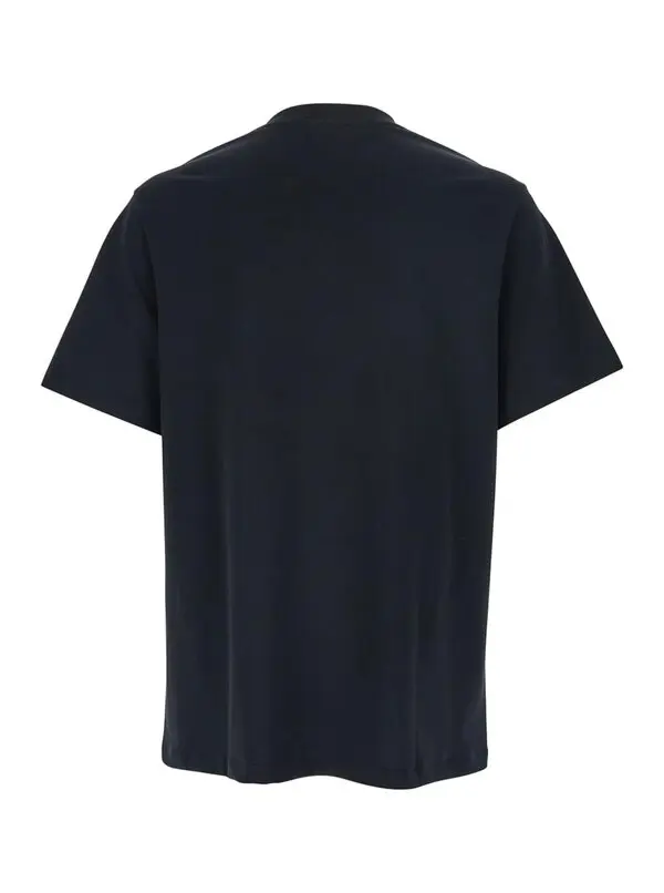 A.p.c. T-shirt With Embroidered Logo On The Front In Cotton For