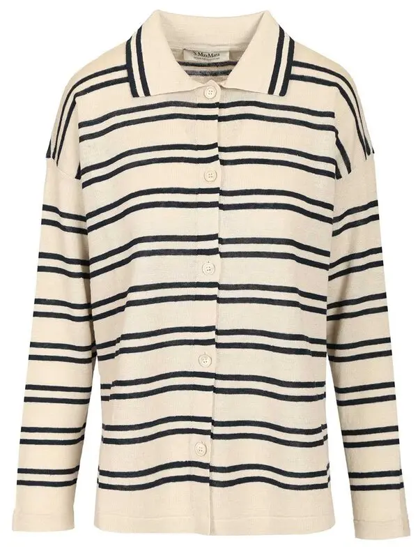 Max Mara Linen Cardigan - Cream
