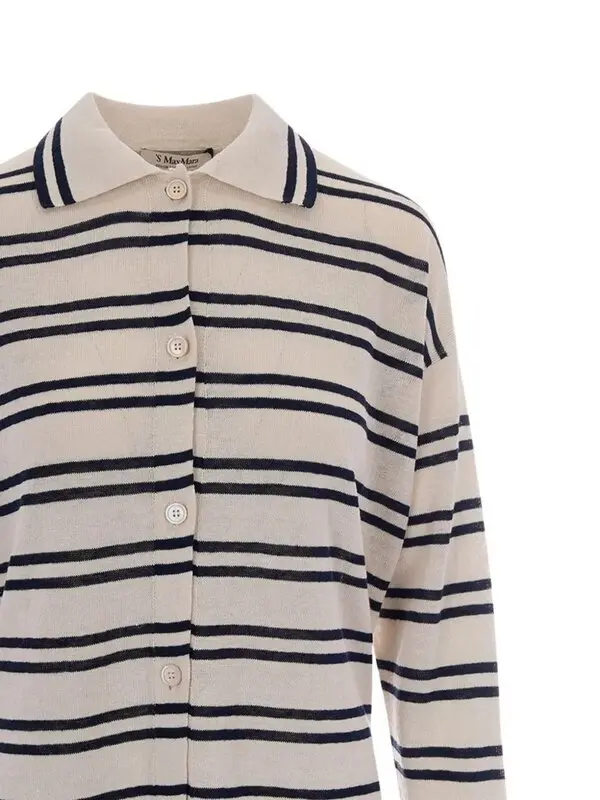 Max Mara Linen Cardigan - Cream