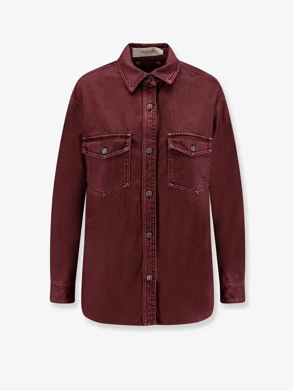 GOLDEN GOOSE Patty Cotton Shirt - Multicolor