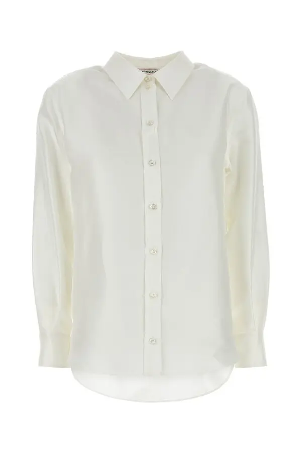 Alexander McQueen Classic Collar Shirt - Multicolor