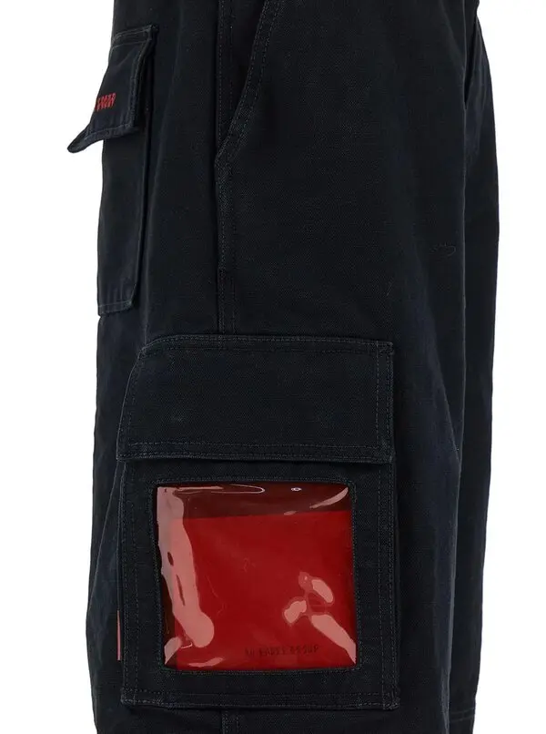 44 LABEL GROUP Cotton Logo Bermuda Shorts - Multicolor