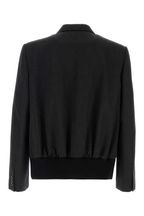 Loewe Charcoal Wool Blazer