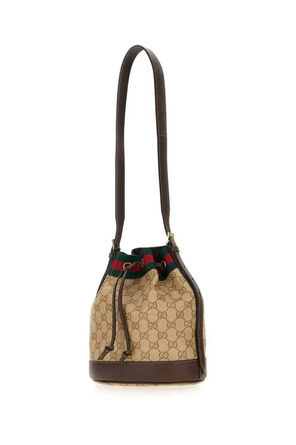 Gucci Monogram Bucket Bag - Multicolor