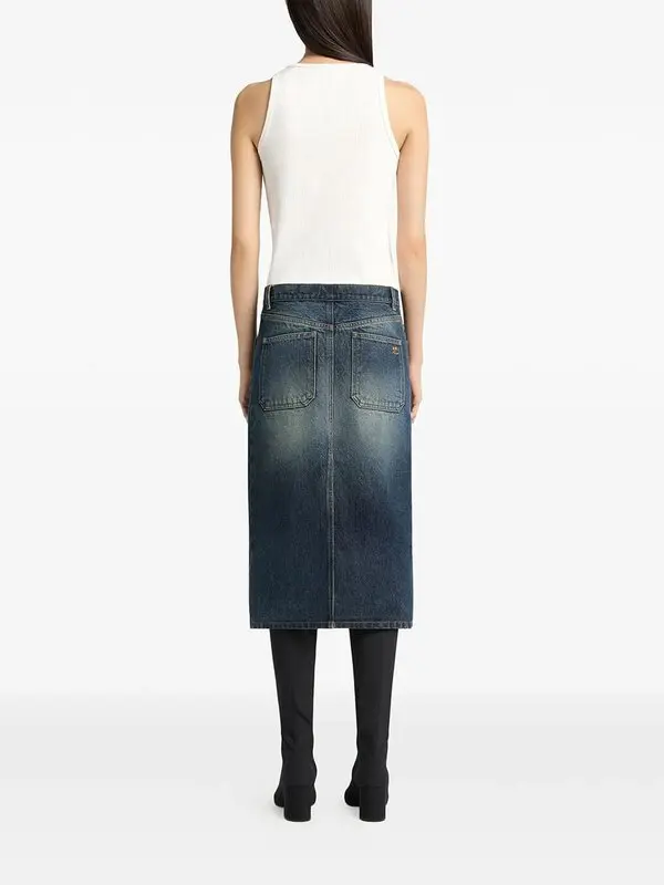 COURREGES 90`s Rib Tank Top