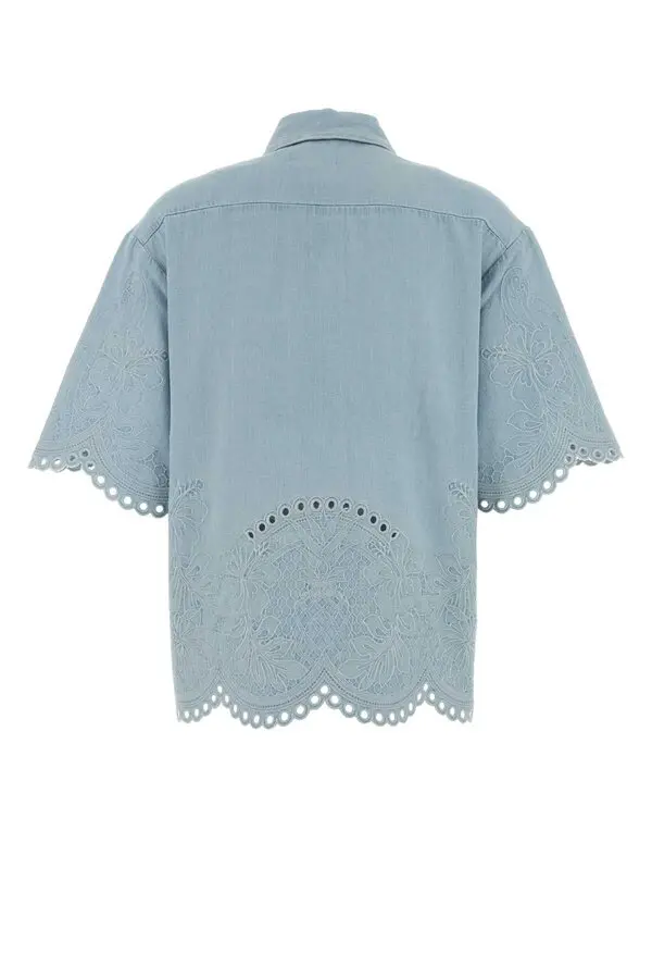 Zimmermann Denim Daylight Shirt - Blue