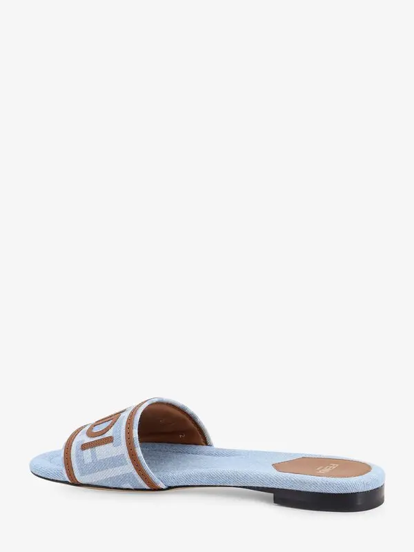 Fendi Sunshine Ff Denim Sandals - Multicolor