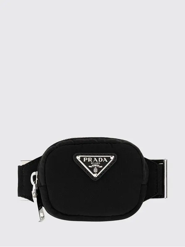 Prada Re-nylon Wrist Keychain - Black