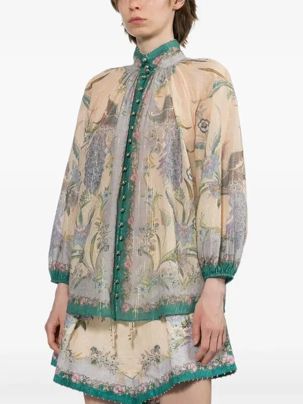 Zimmermann Indra Blouse - Multicolor