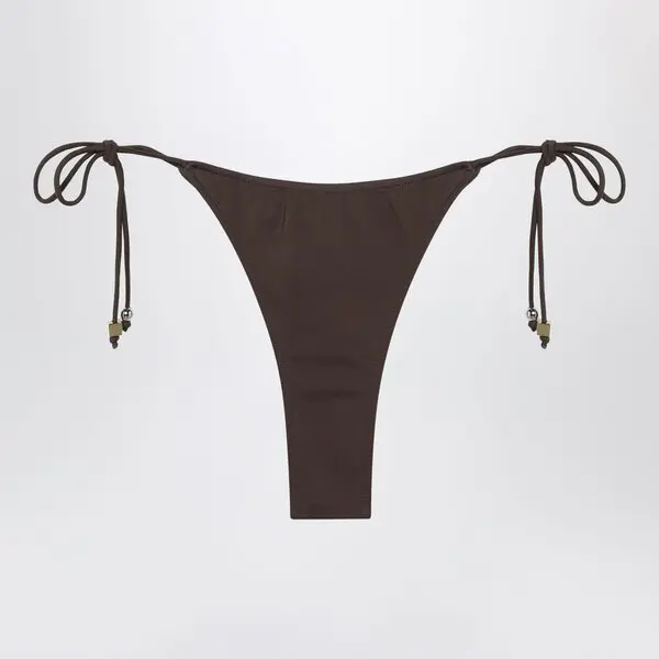 Jacquemus Triangle Bikini Bottom - Brown
