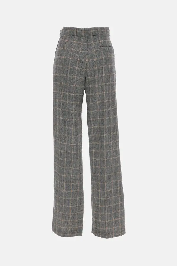 Stella McCartney Tailored Checked Slim Pants