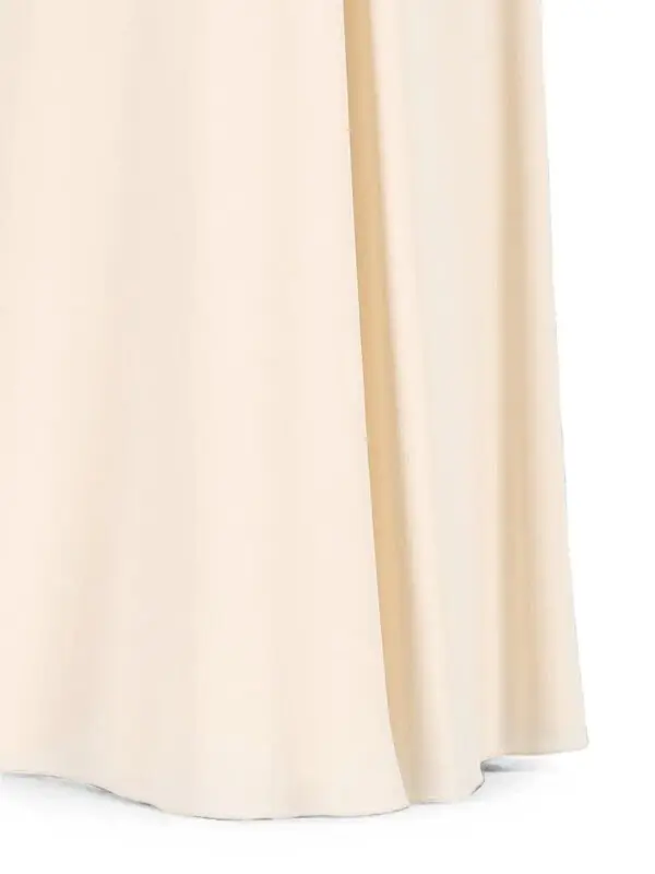 Valentino Garavani Silk Georgette Skirt - White