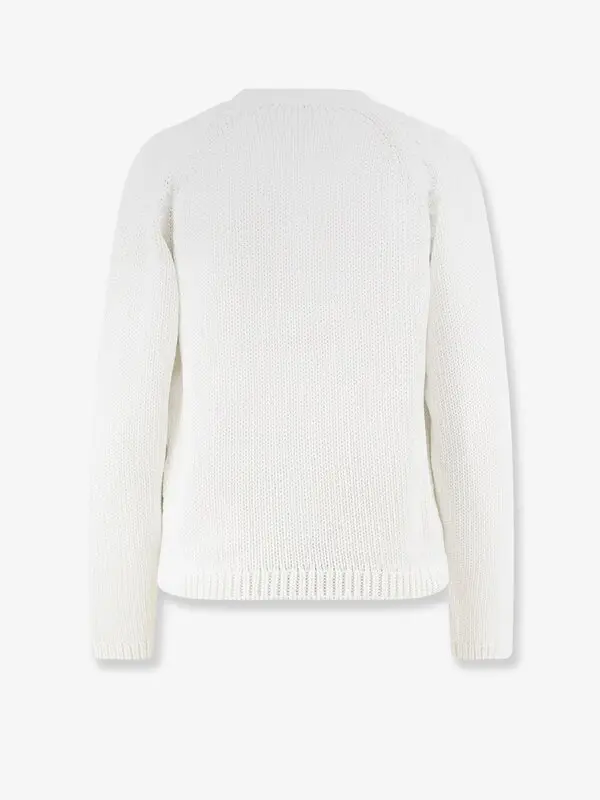 TOTEME Organic Cotton Cardigan - White
