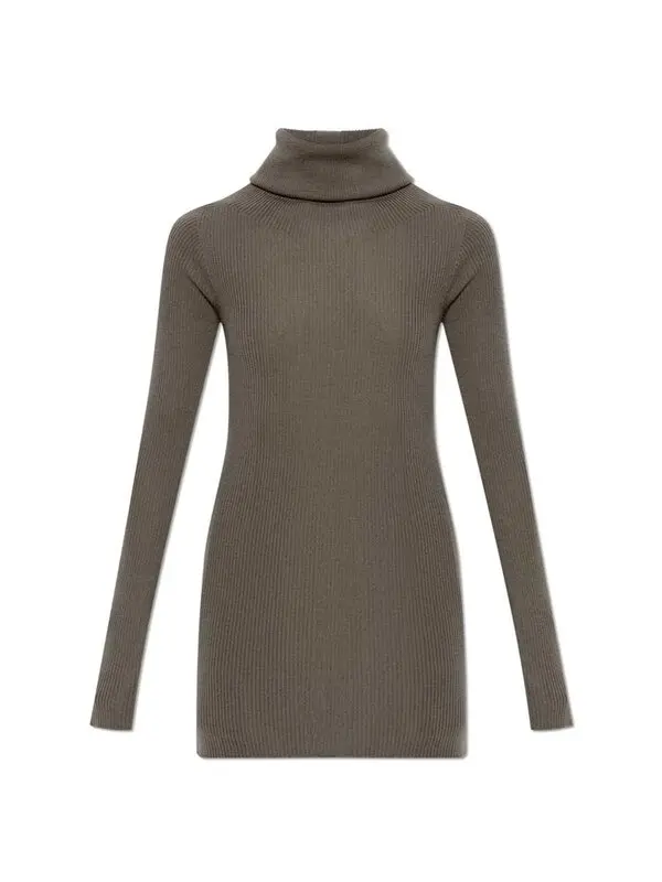 Rick Owens Sweater Ls Tube - Gray