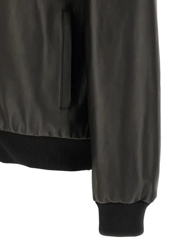 Fendi Leather Blouson