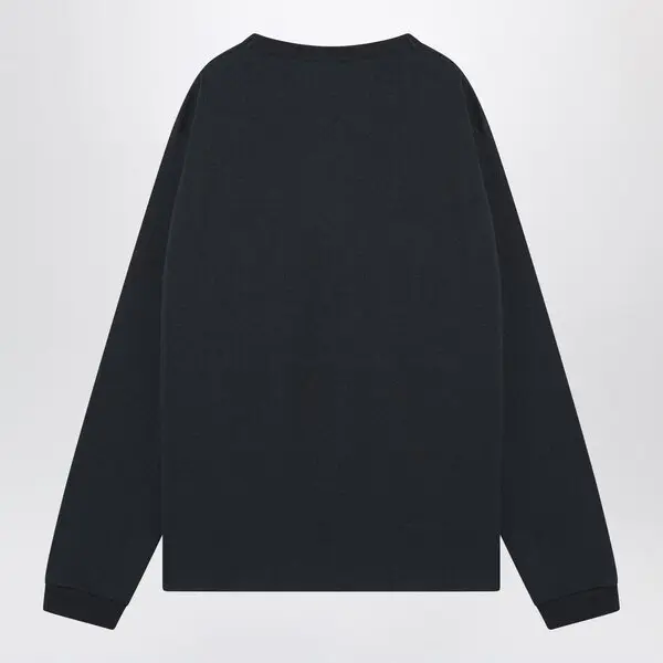 Champion Navy Long-sleeved T-shirt - Blue