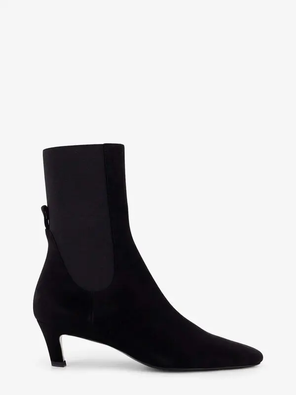 TOTEME Suede Boots - Black