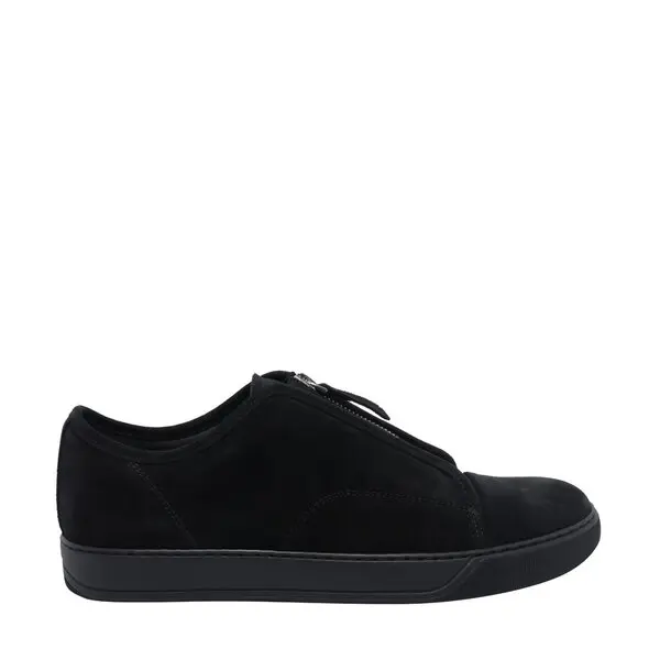 LANVIN Suede Dbb1 Zip Sneakers
