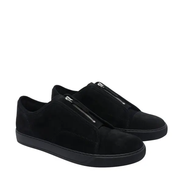 LANVIN Suede Dbb1 Zip Sneakers
