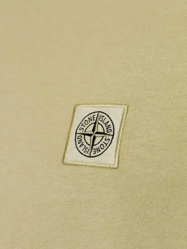 Stone Island Logo Patch T-shirt - Green
