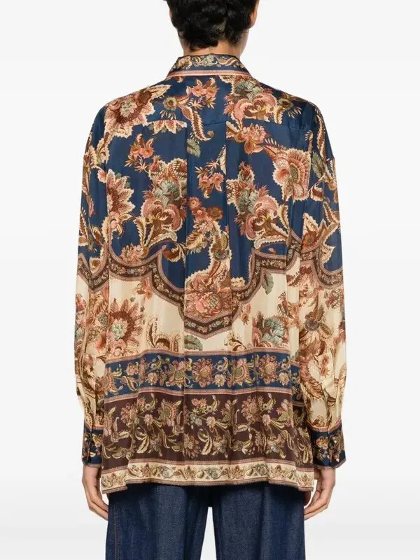 Zimmermann Astra Silk Shirt - Multicolor