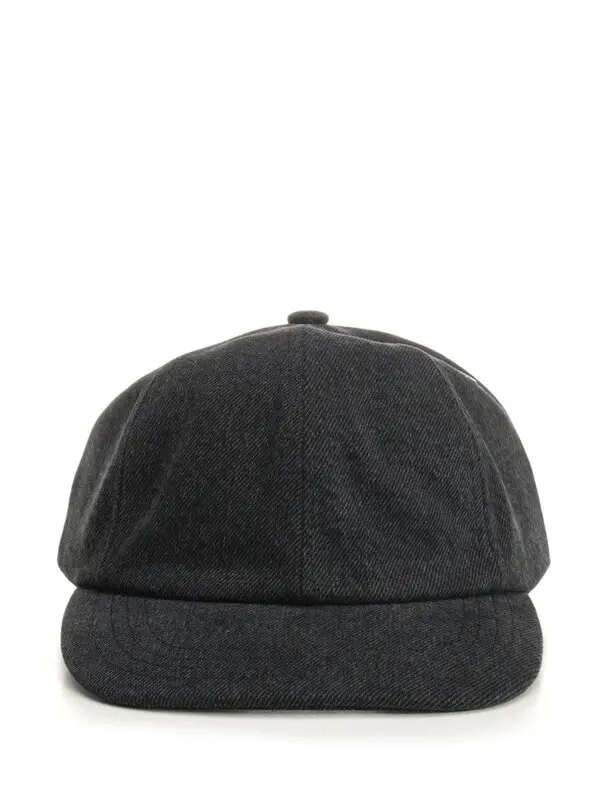 AMI Paris Denim Cap - Black