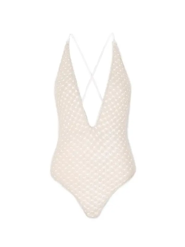 Missoni V-neck One-piece Swimwear - Multicolor