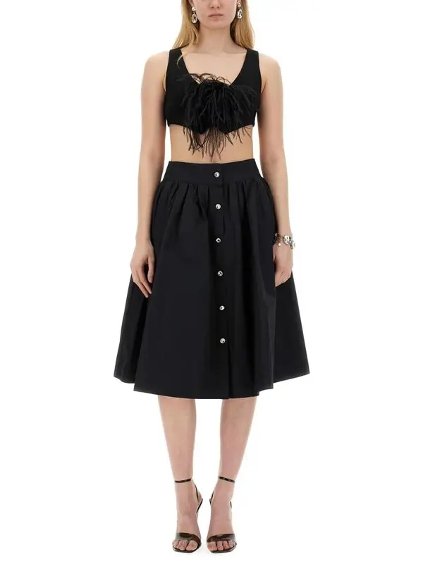 Moschino Poplin Skirt