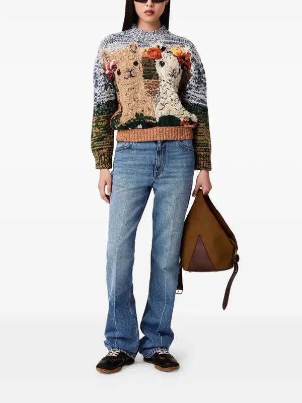 Stella McCartney Alpaca-pattern Sweater
