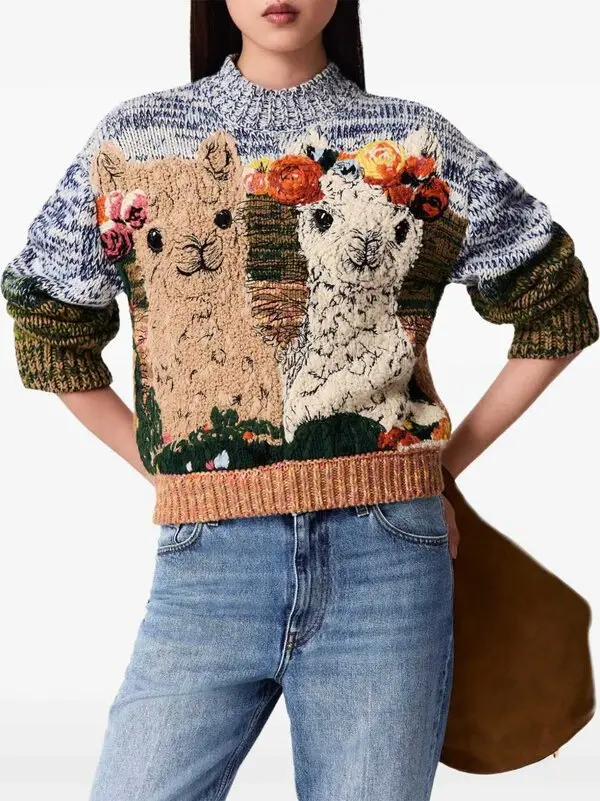 Stella McCartney Alpaca-pattern Sweater