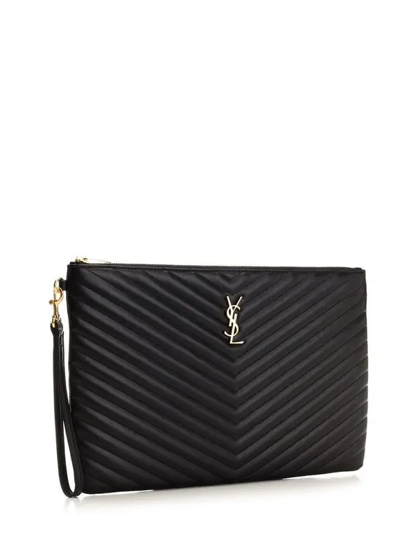 Saint Laurent Monogram Pouch