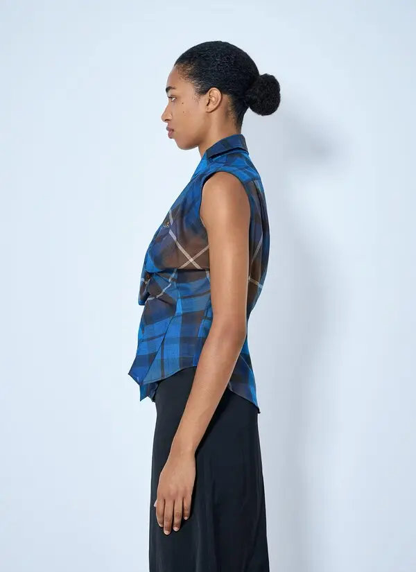 VIVIENNE WESTWOOD Short Sleeve Shirt - Blue