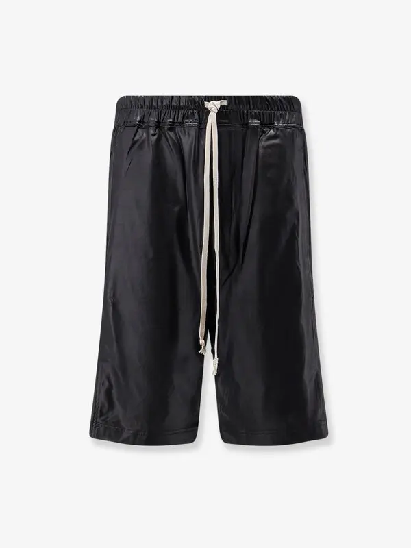 Rick Owens Acetate Bermuda Shorts - Black