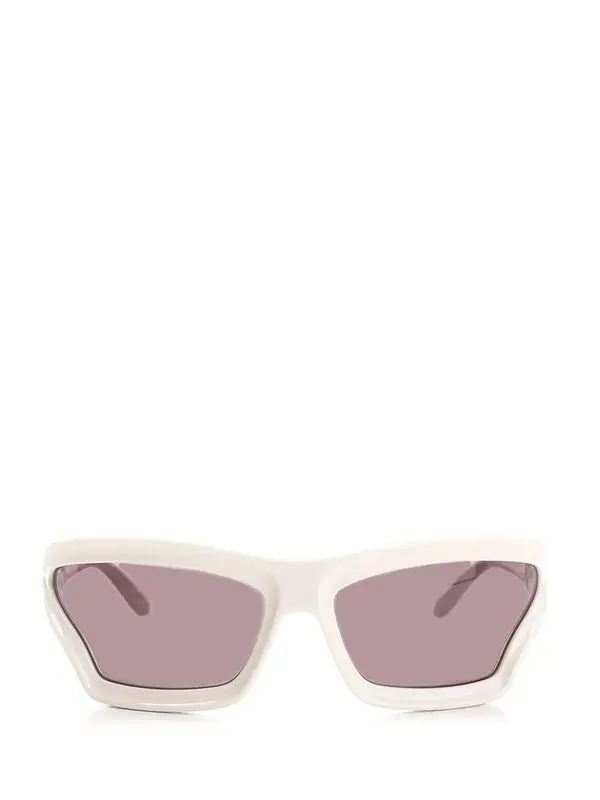 Loewe Arch Mask Sunglasses - White