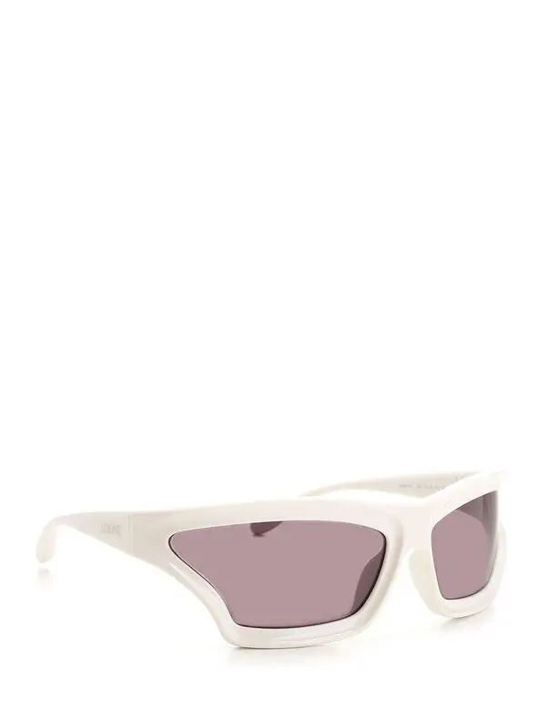 Loewe Arch Mask Sunglasses - White
