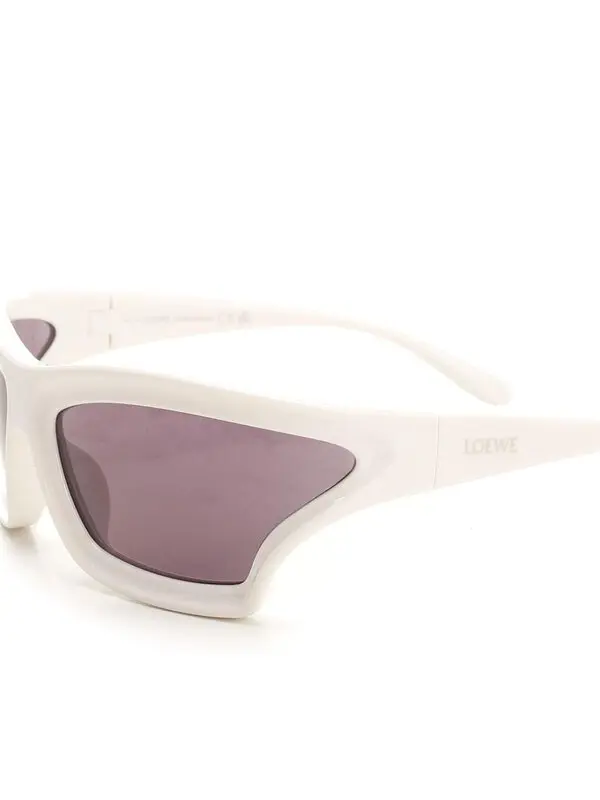 Loewe Arch Mask Sunglasses - White