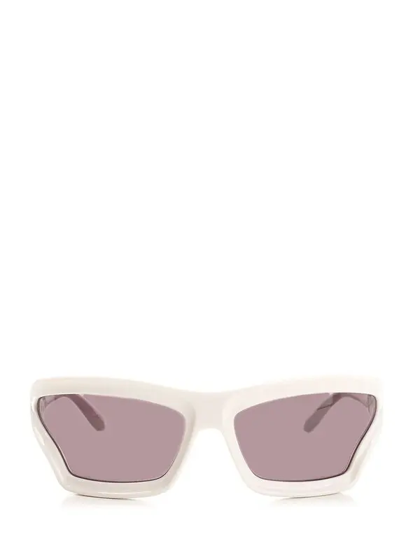 Loewe Arch Mask Sunglasses - White