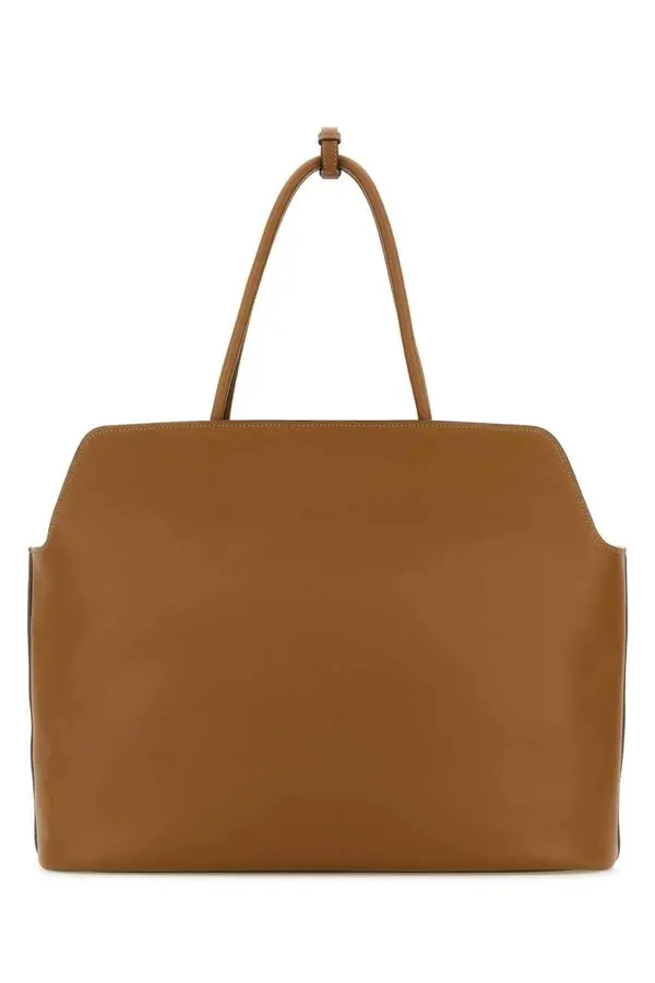 Prada Caramel Leather Shopping Bag