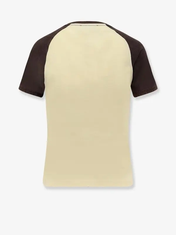 Coperni Cotton T-shirt With Used Effect - Multicolor