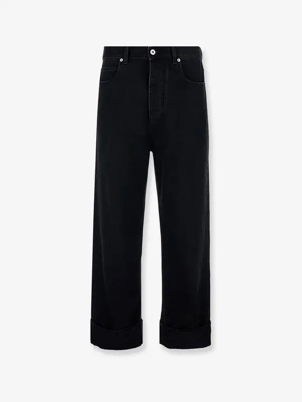 Bottega Veneta Denim Trousers - Black