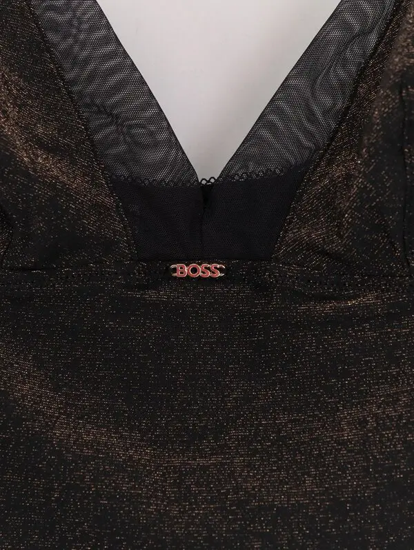 BOSS Lurex Tank Top And Slip Set