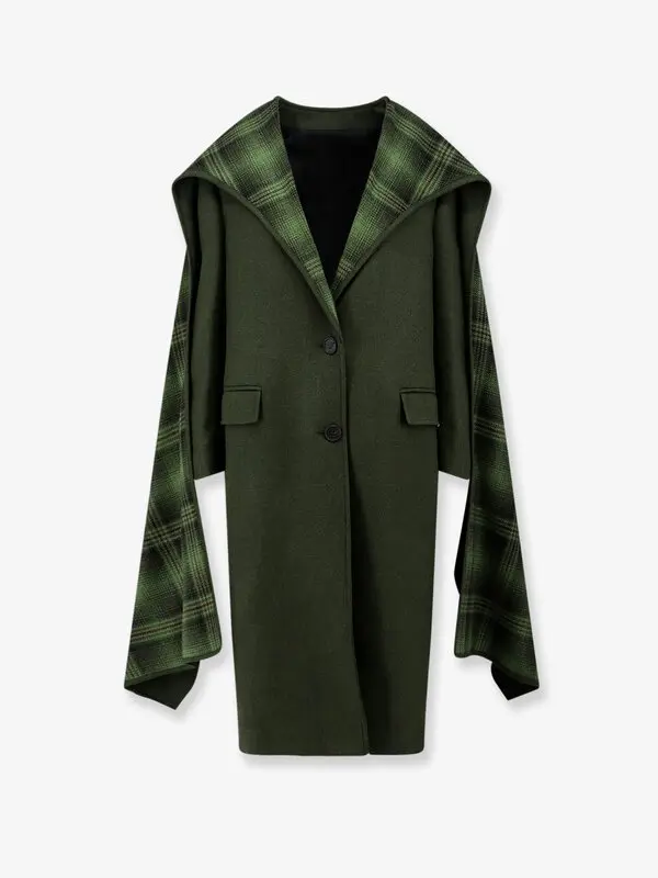 Attico Wool Blend Coat