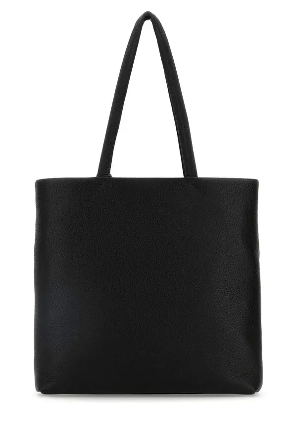 Prada Leather Shopping Bag - Black