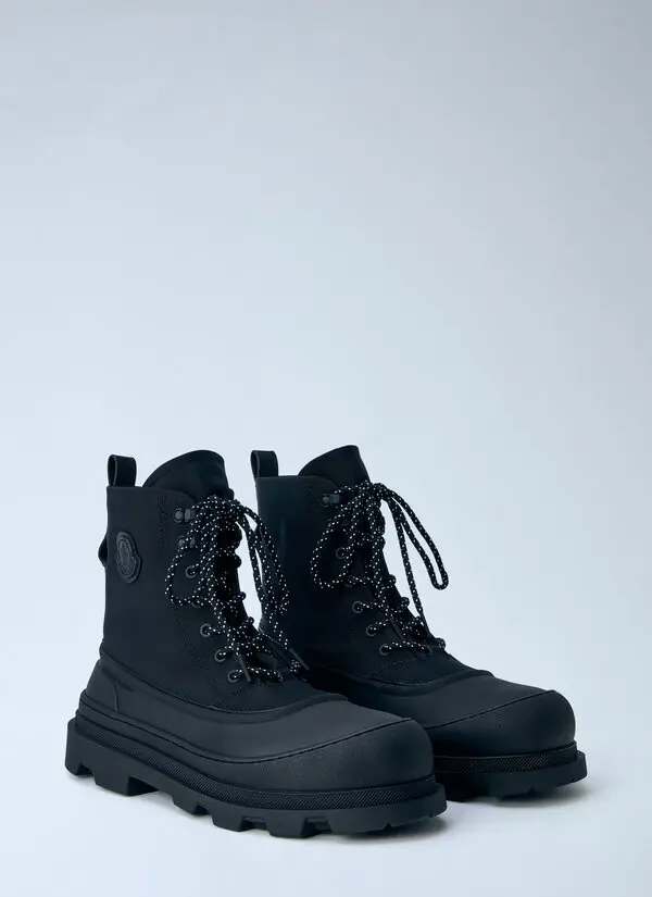 Moncler Vera Sheal Ankle Boots - Black