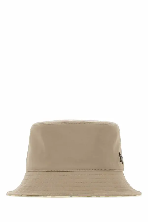 Burberry Stretch Canvas Reversible Bucket Hat - Gray