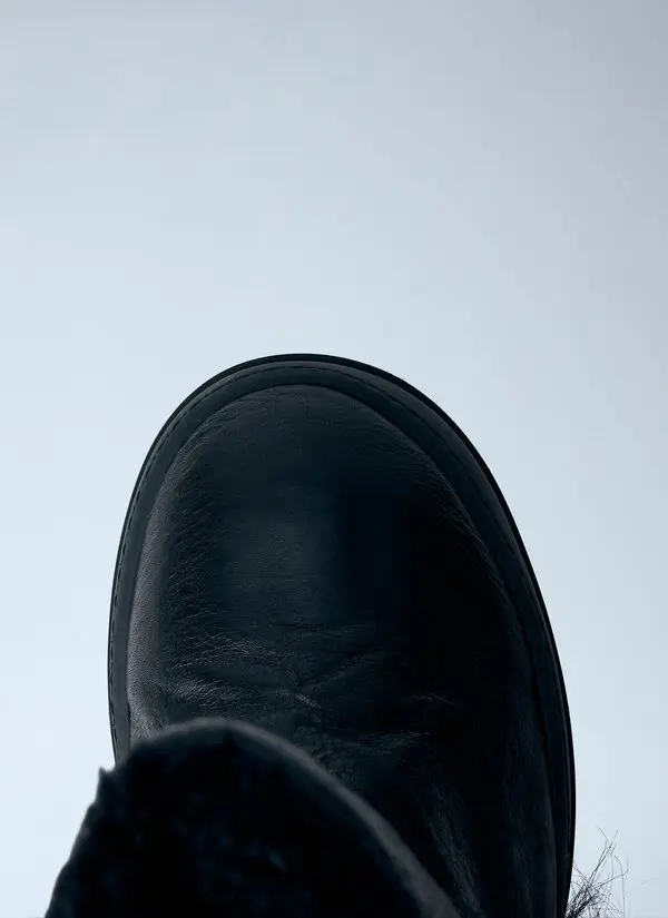 Rick Owens Fringed Mega Bumper Lunar Boots