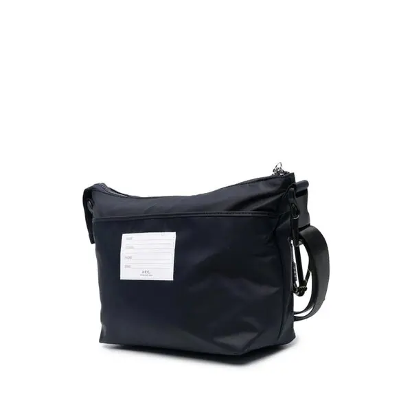 A.p.c. Nylon Shoulder Bag - Blue