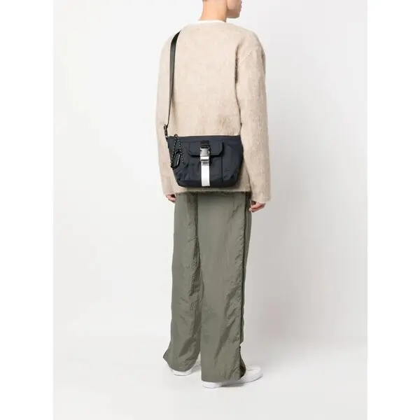 A.p.c. Nylon Shoulder Bag - Blue