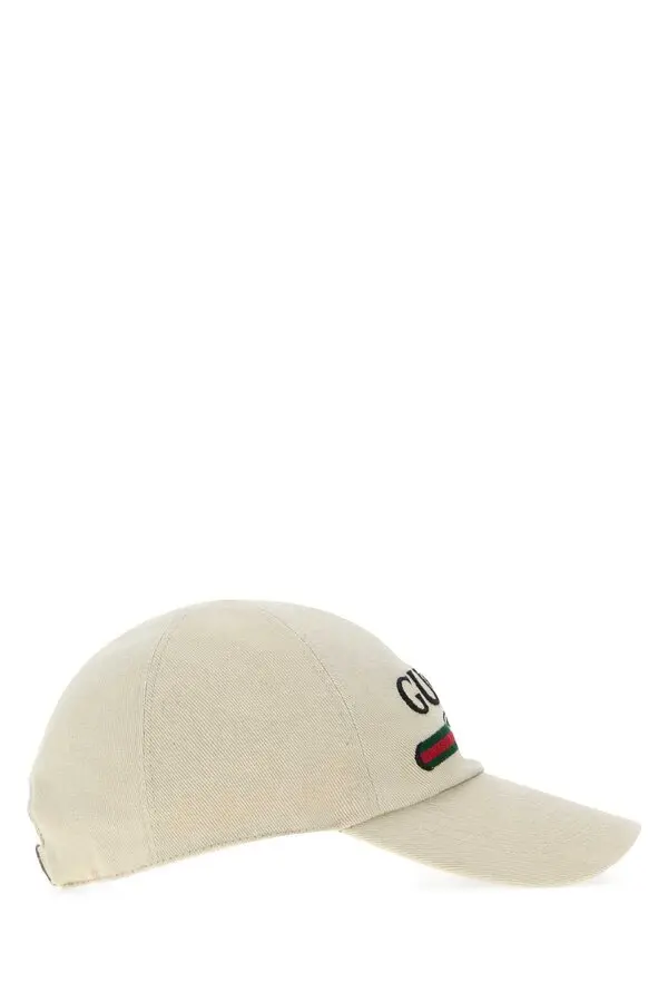 Gucci Sand Canvas Baseball Cap