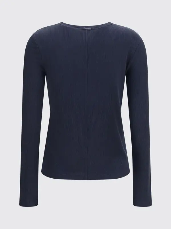 Max Mara Lyocell And Silk Crewneck Jumper - Blue